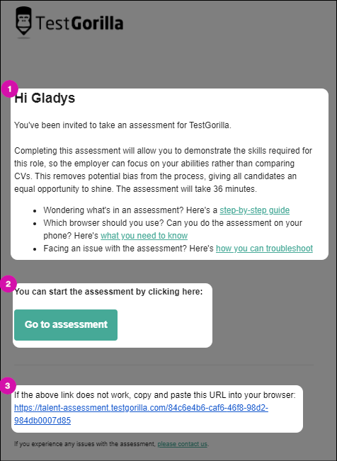 Step-by-step guide to taking your assessment – TestGorilla Candidates