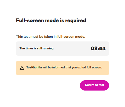 Step-by-step guide to taking your assessment – TestGorilla Candidates